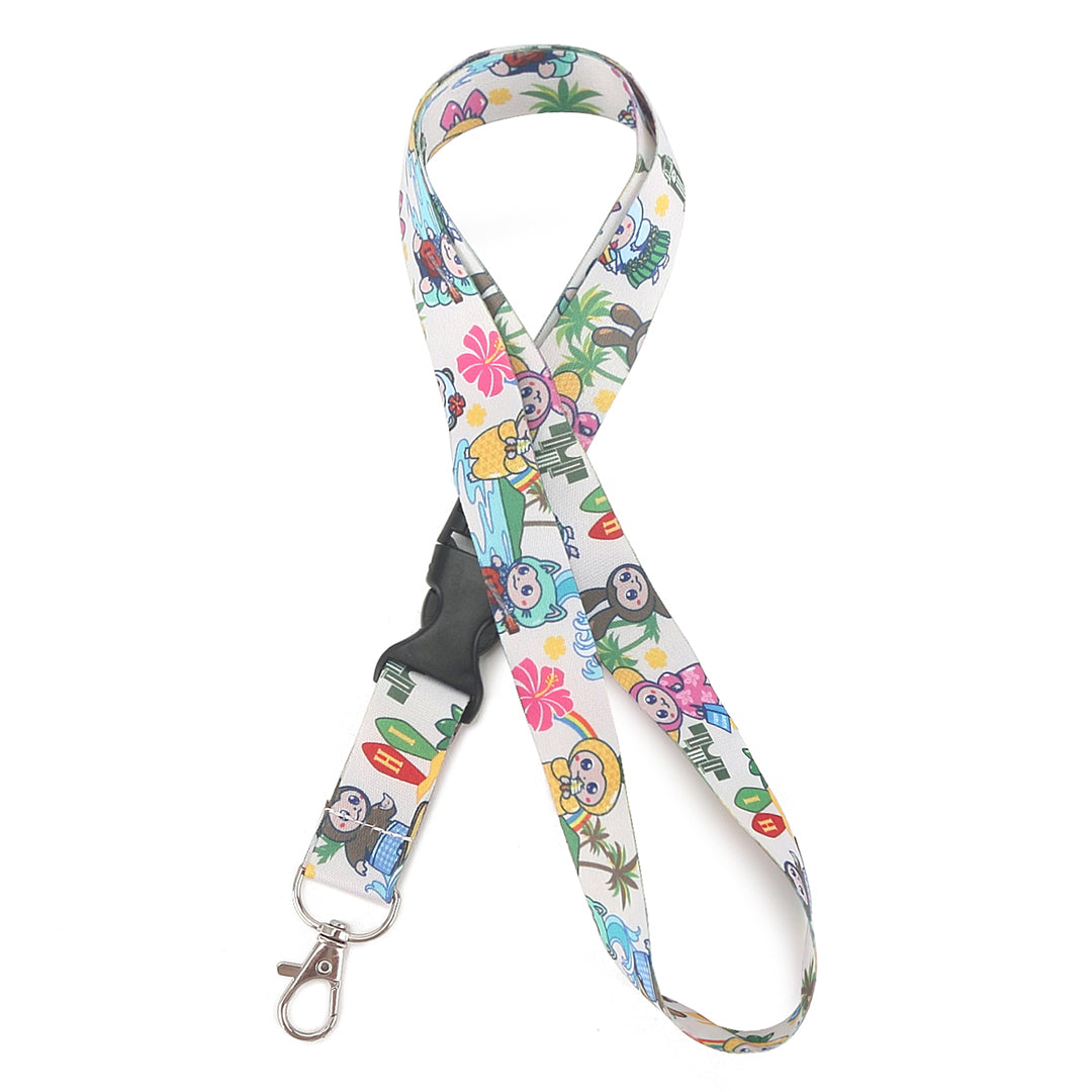 Lanyard Aloha Monsters Beige – Happy Wahine