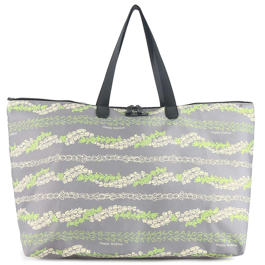 Tote Bag Tomoko Pakalana Grey – Happy Wahine