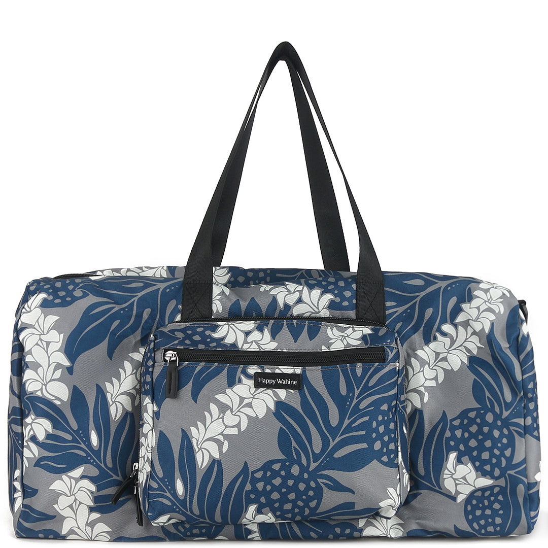 Duffle Bag Stephanie Ulu Lei Grey – Happy Wahine