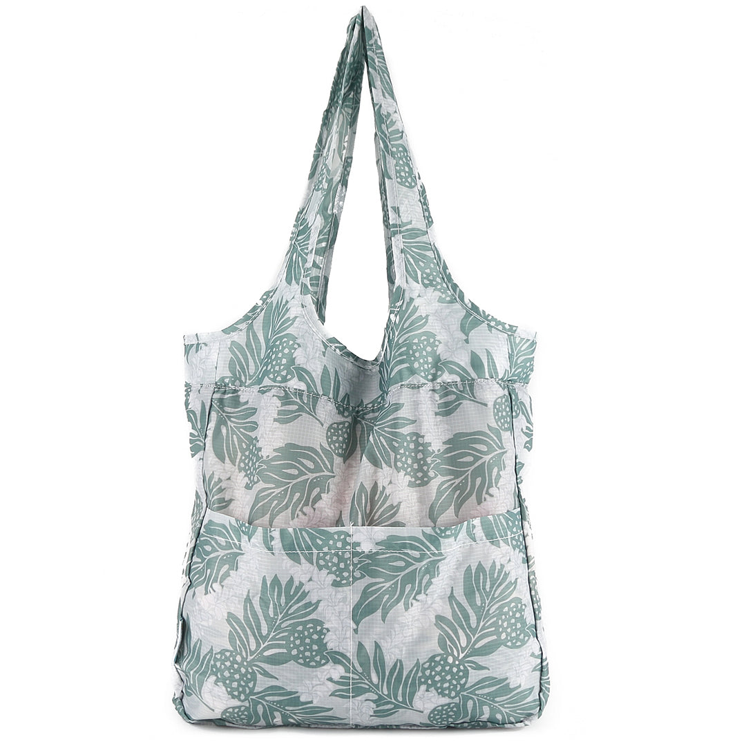 Foldable Bag Jacqueline Ulu Lei Green – Happy Wahine