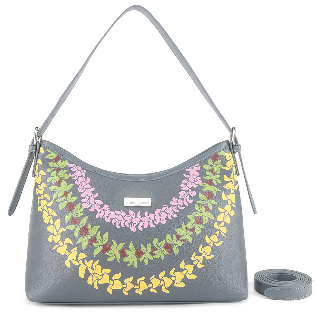 Shoulder Bag Edith Lei Grey – Happy Wahine