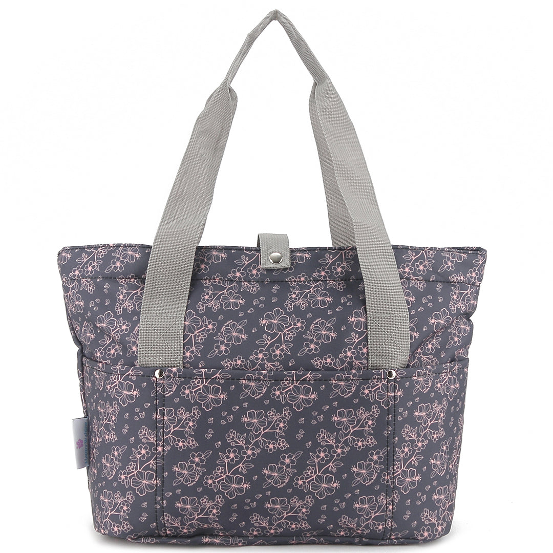 Compact Tote Jade Sakura Grey – Happy Wahine